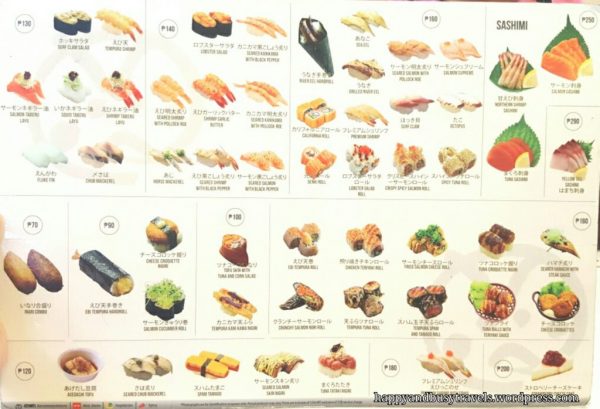 Genki Sushi - Happy and Busy Travels