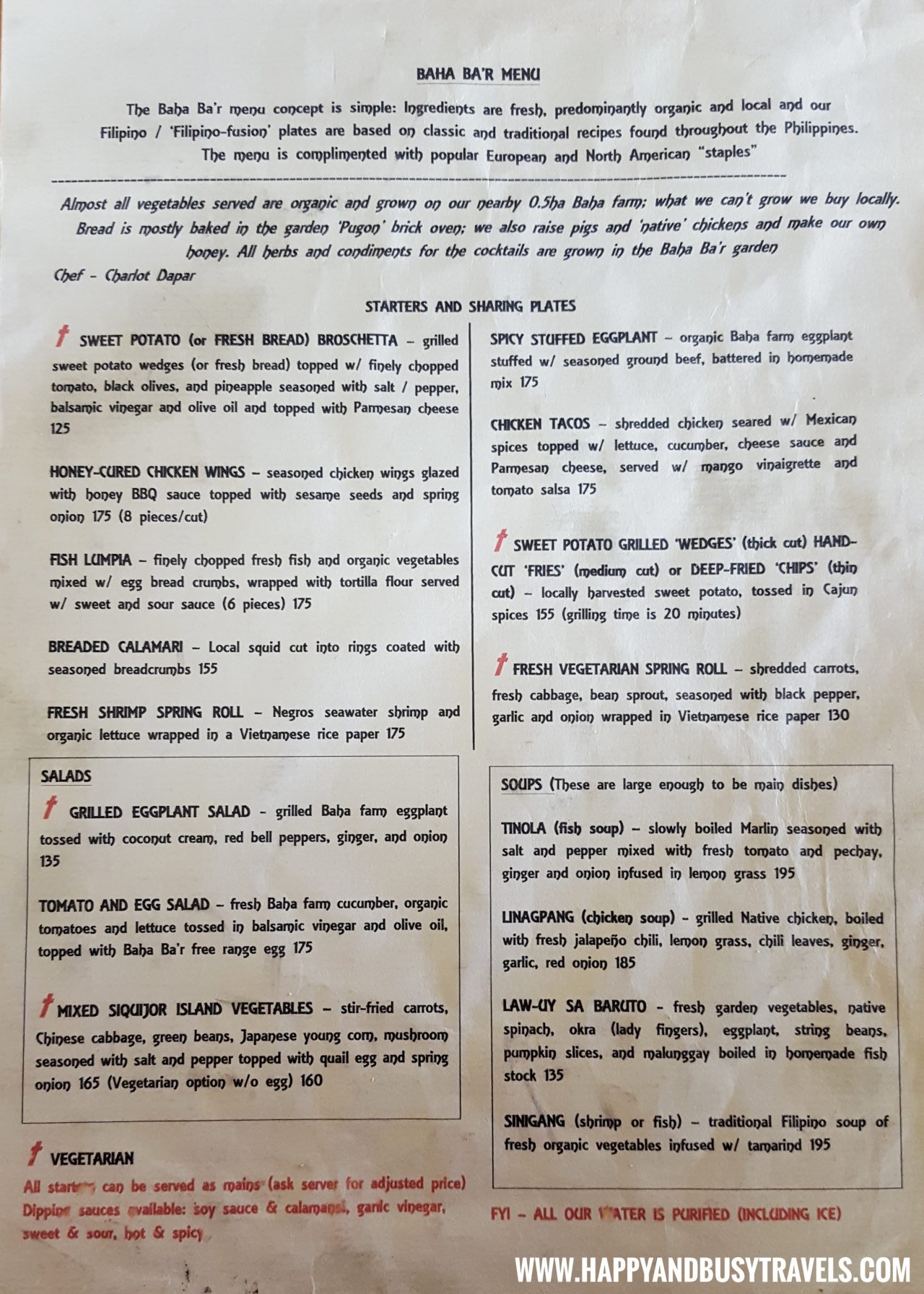 Baha Bar - Happy and Busy Travels