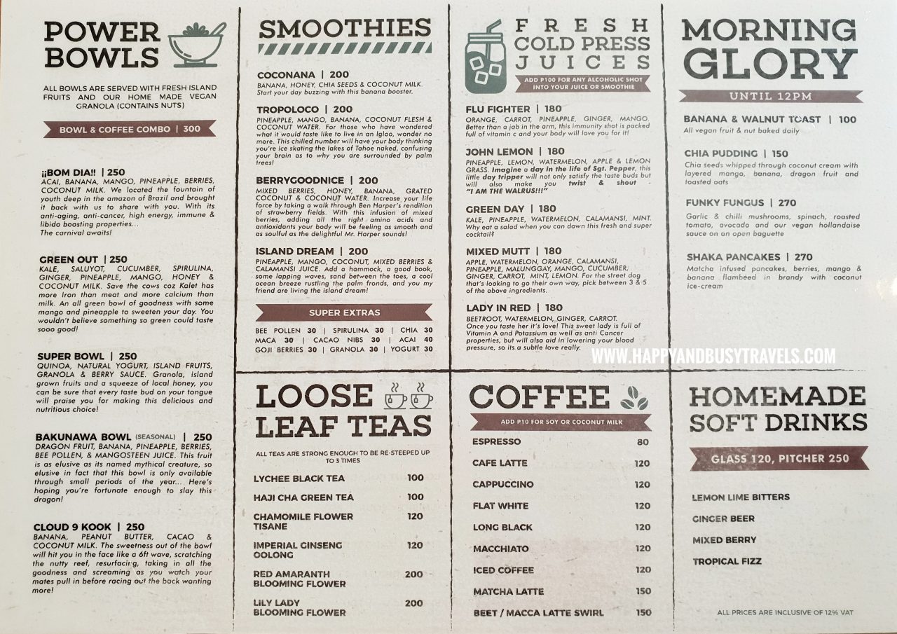 Shaka Restaurant Bohol - Happy and Busy Travels