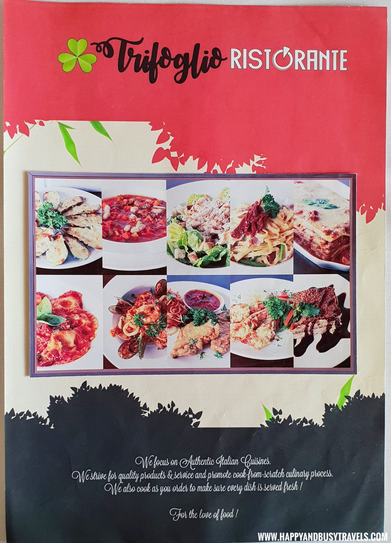 Trifoglio Ristorante, Tagaytay - Happy and Busy Travels