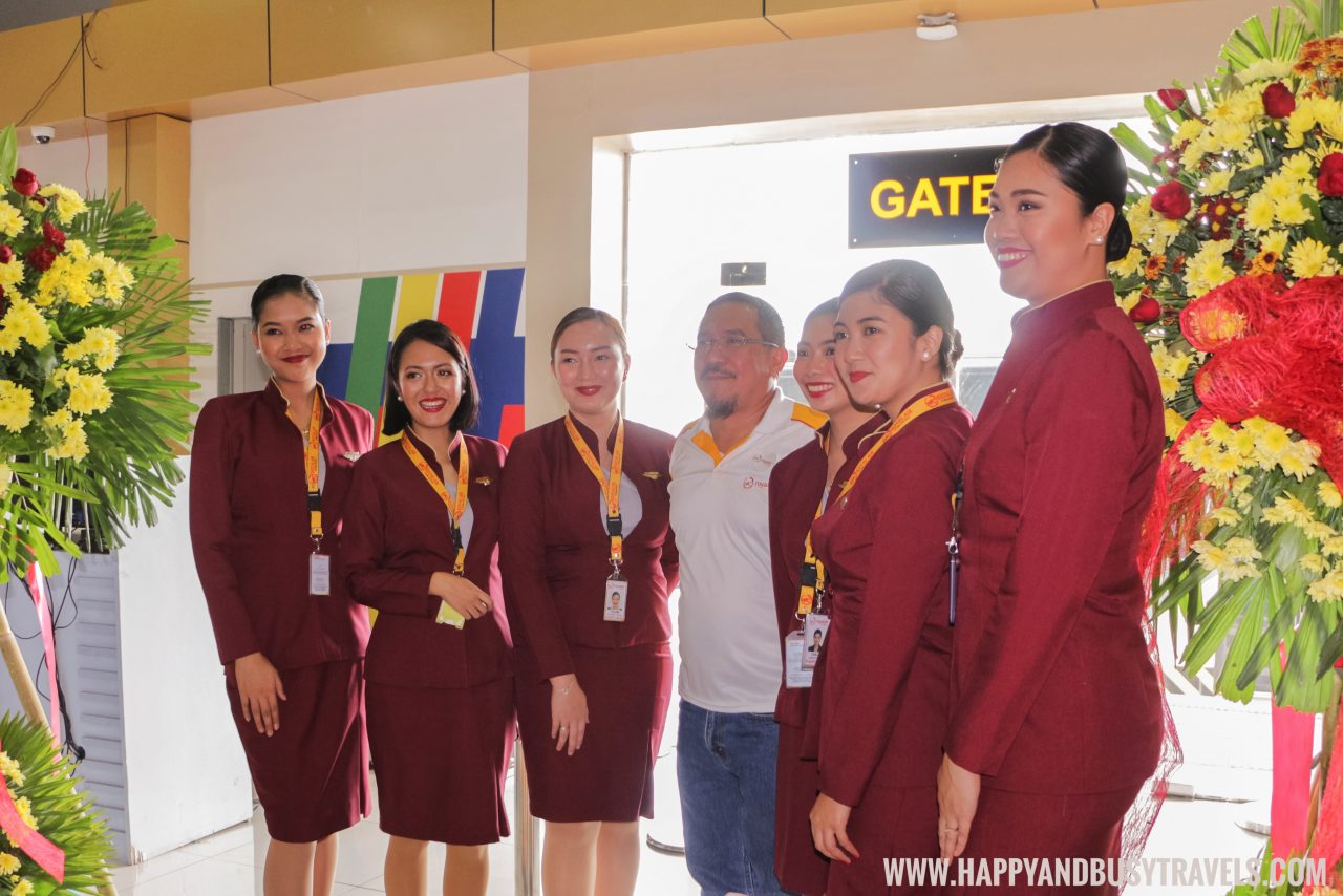 Royal Air Philippines - Puerto Princesa Inaugural Flight - Happy and ...
