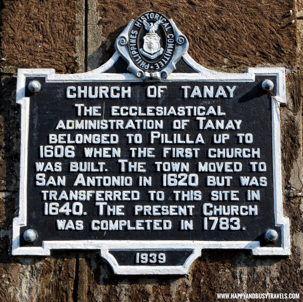 Church of Tanay - Tanay Church - Happy and Busy Travels - Happy and ...