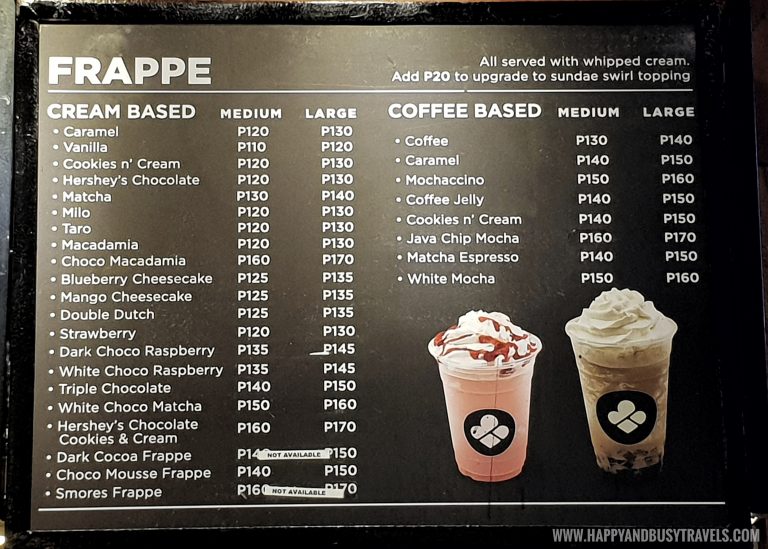 Black Scoop Cafe, SM Dasmariñas Cavite - Happy and Busy Travels