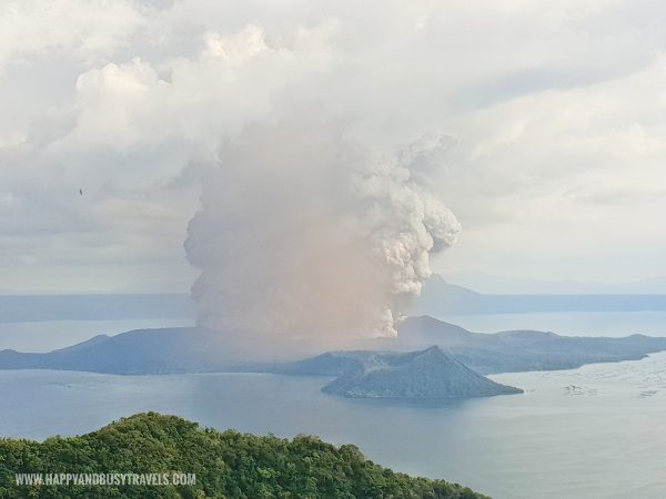 Taal Volcano Eruption - January 12, 2020 - Happy and Busy Travels
