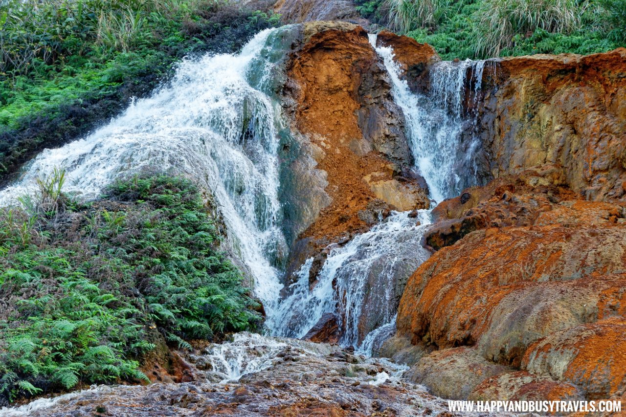 Golden Waterfall, Taiwan - Happy and Busy Travels