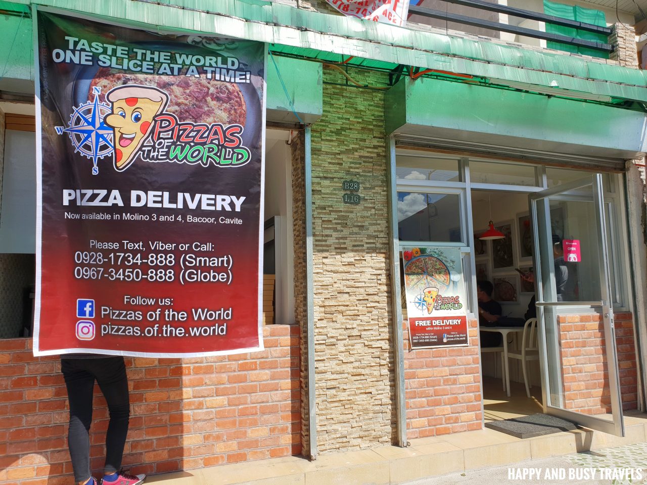 Pizzas of the World, Bacoor Cavite - Happy and Busy Travels