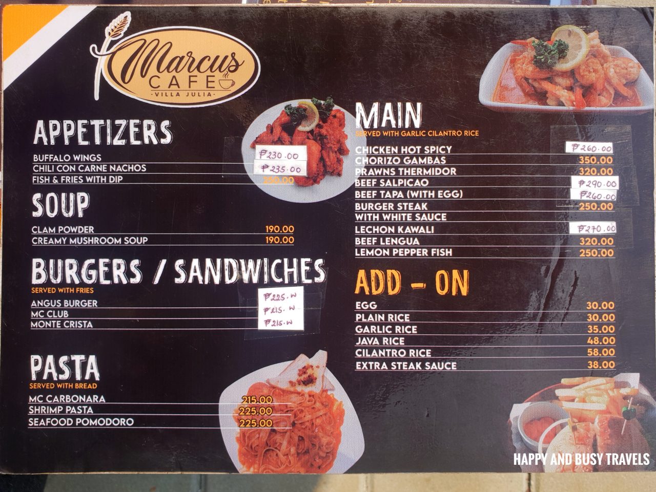 Marcus Cafe - Villa Julia, Silang, Cavite - Happy and Busy Travels