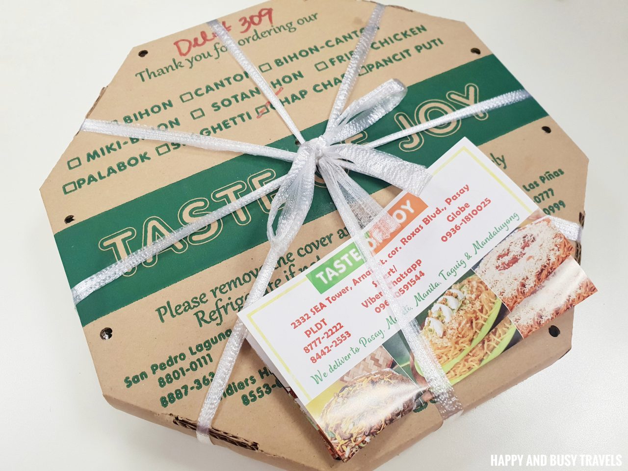 Taste of Joy - Happy and Busy Travels