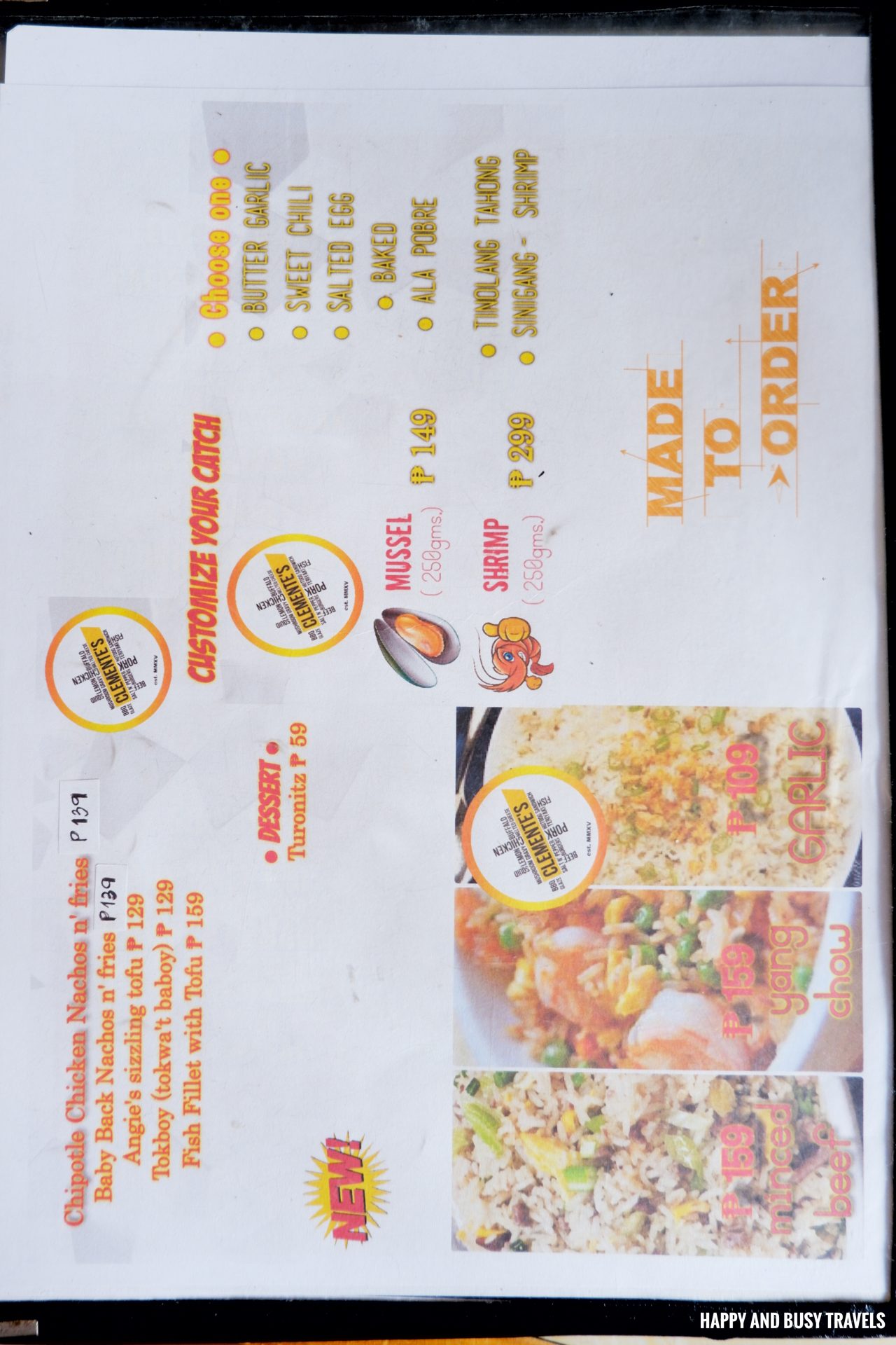 Clemente's Cuisine, Lipa, Batangas - Happy and Busy Travels