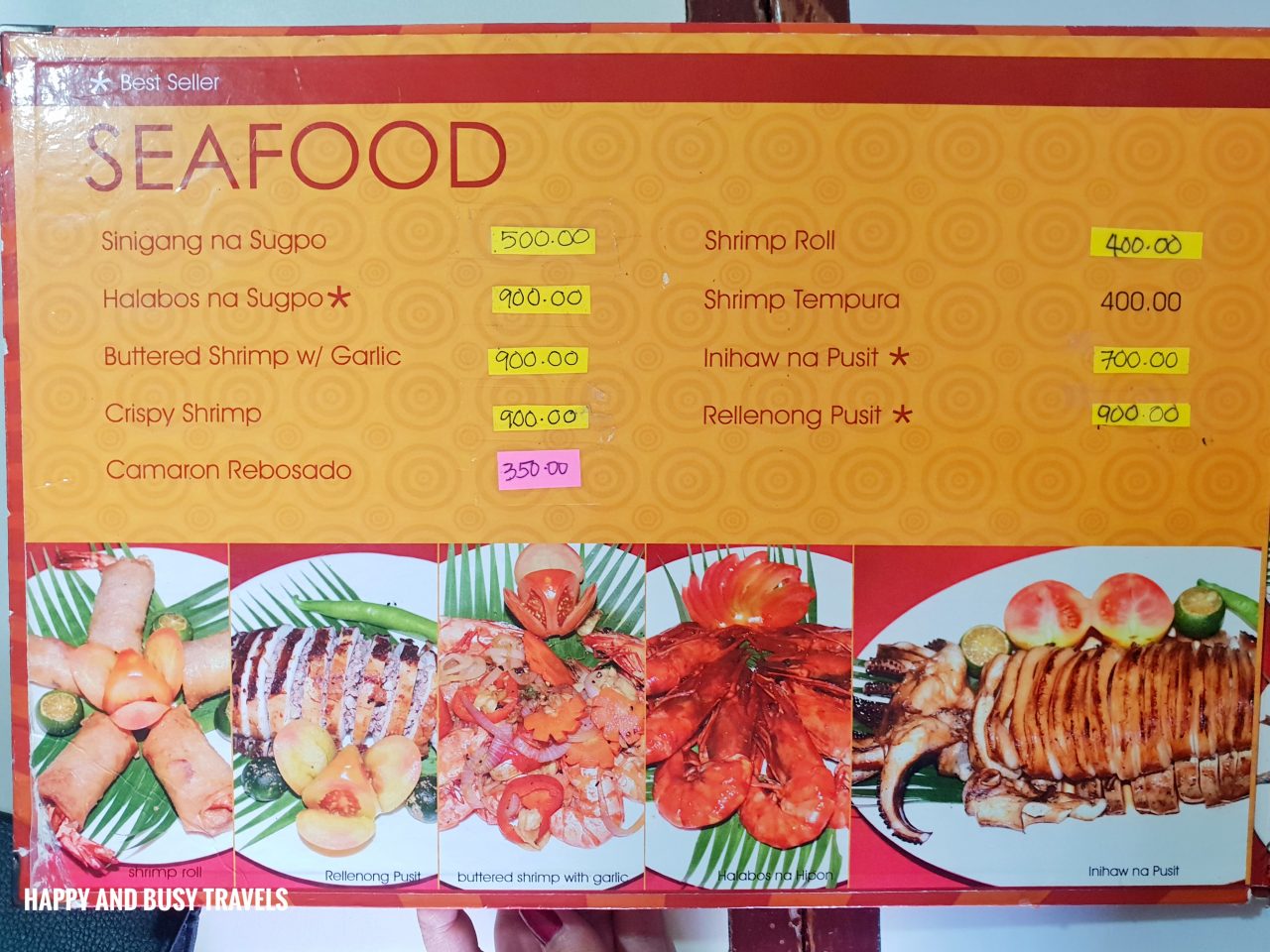 Hapag Filipino Restaurant - Happy and Busy Travels