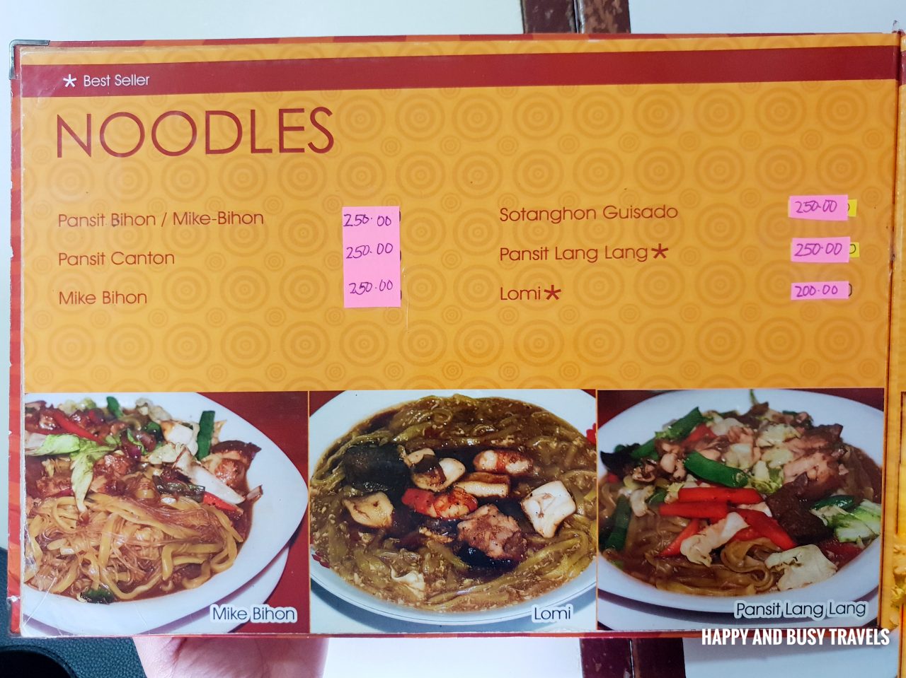 Hapag Filipino Restaurant - Happy and Busy Travels