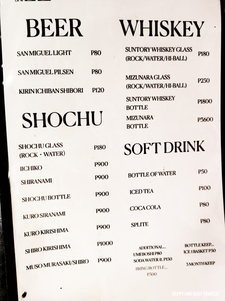 Suijin Japanese Restaurant 酔仁 - Happy and Busy Travels