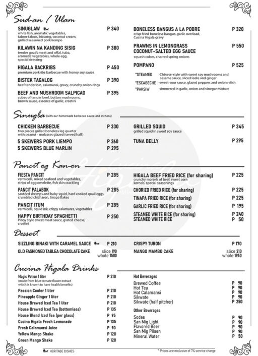 Cucina Higala, Mindanao Heritage Cuisine - Happy and Busy Travels