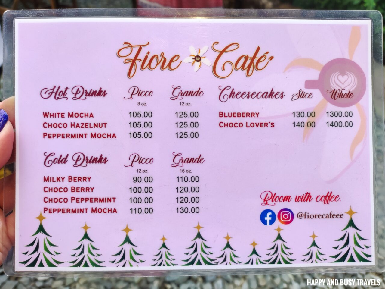 Fiore Cafe, Alfonso, Cavite - Happy and Busy Travels