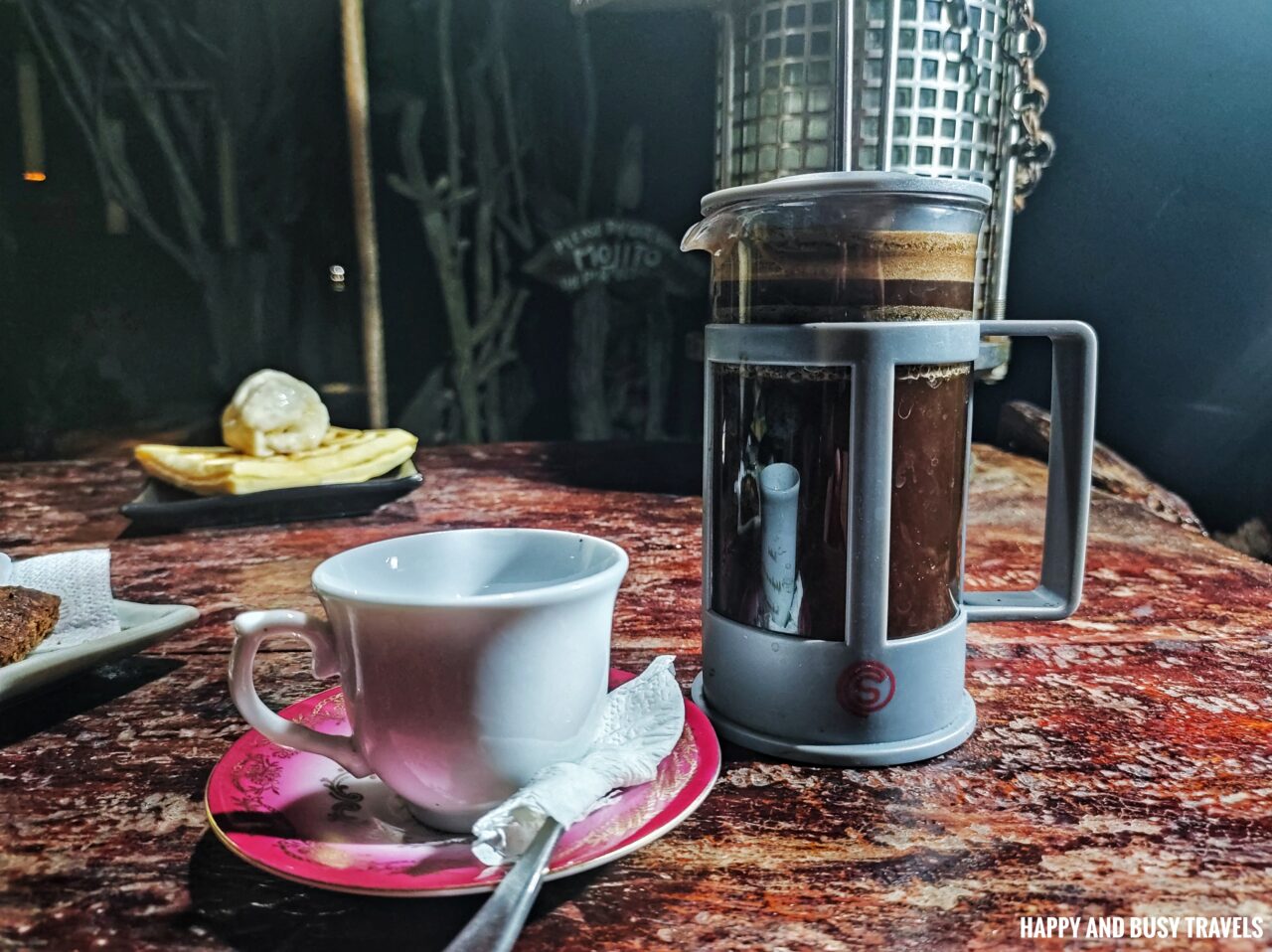 The Beehive Camiguin Driftwood Cafe - Happy and Busy Travels