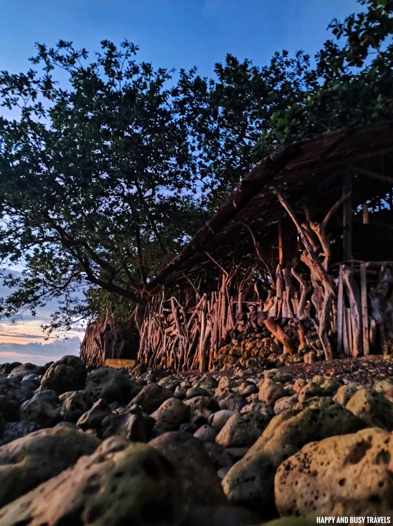 The Beehive Camiguin Driftwood Cafe - Happy and Busy Travels