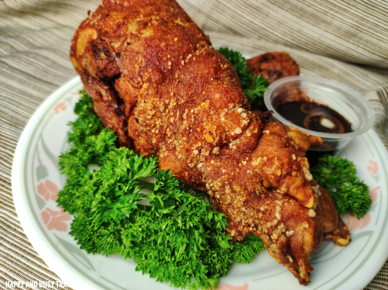 Tenderbites Crispy Pata - Happy and Busy Travels