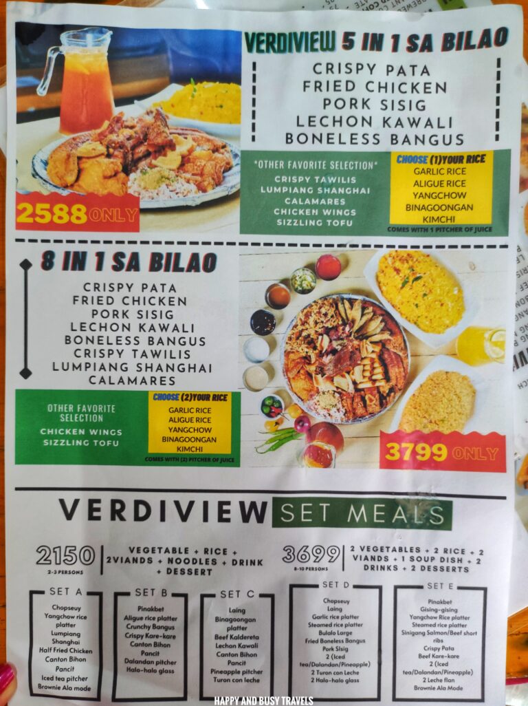 Verdiview Restaurant - Happy and Busy Travels