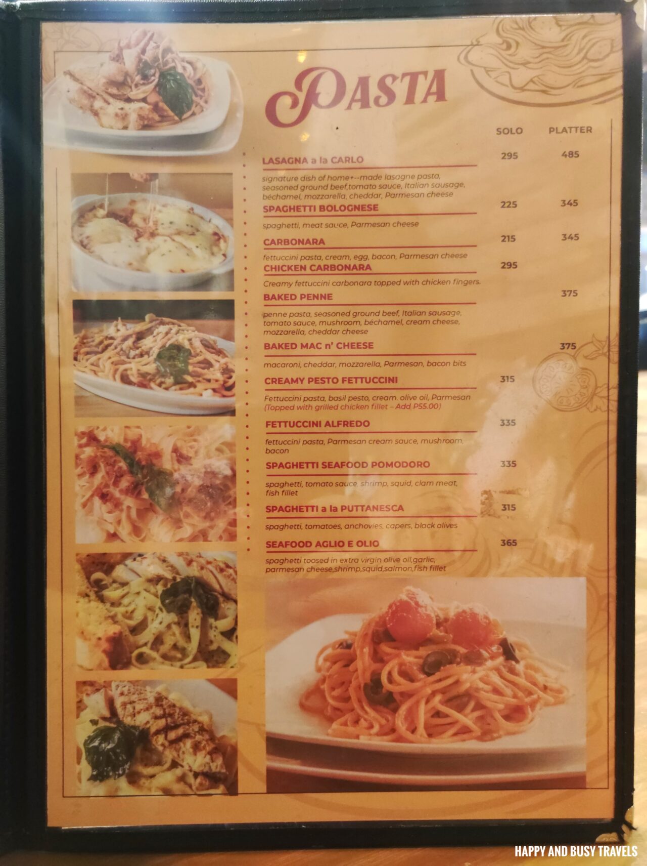 Carlos Pizza Serin Tagaytay - Happy and Busy Travels