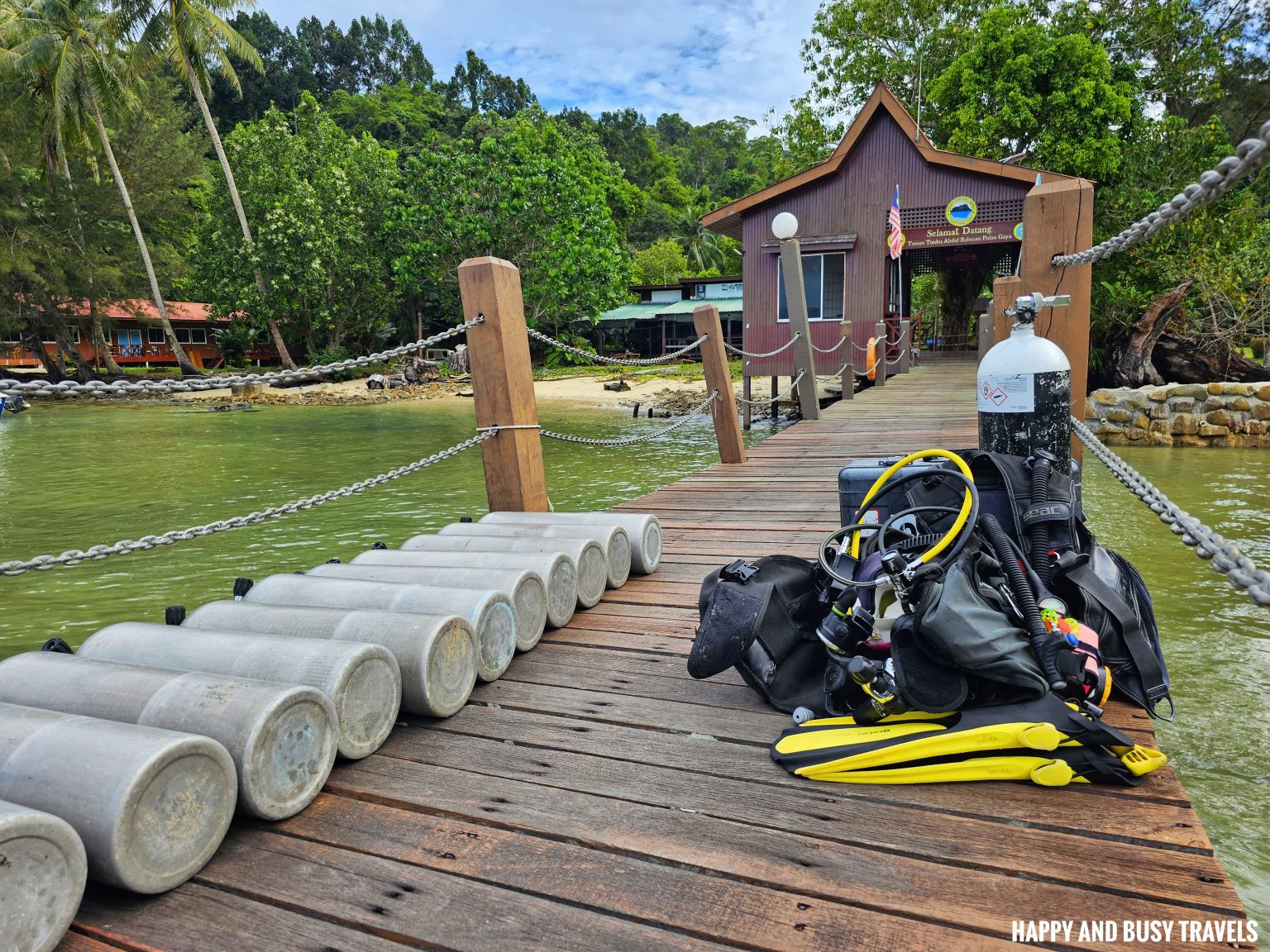 Kota Kinabalu Scuba Diving - Happy and Busy Travels
