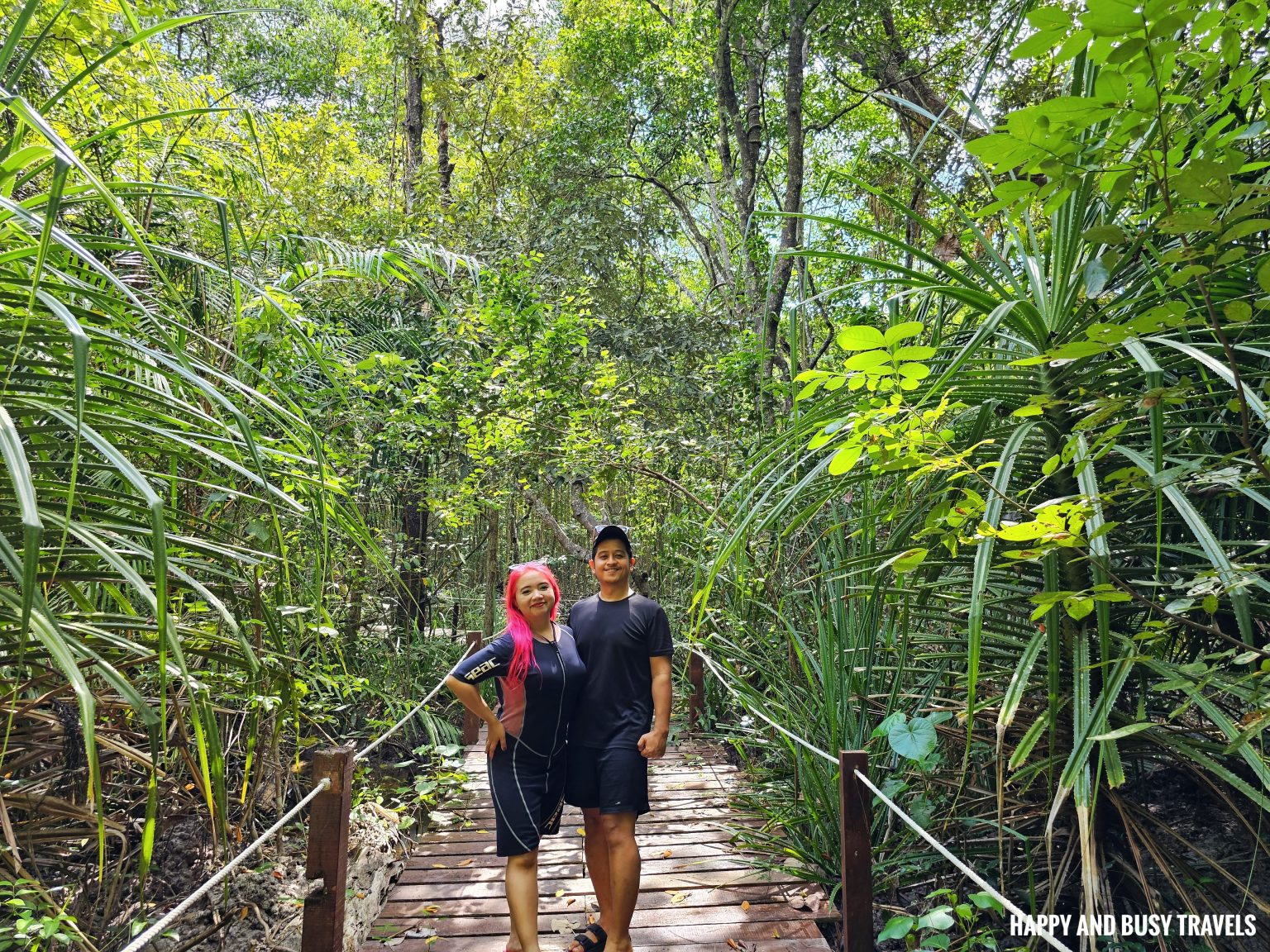 Trekking at Gaya Island - Happy and Busy Travels