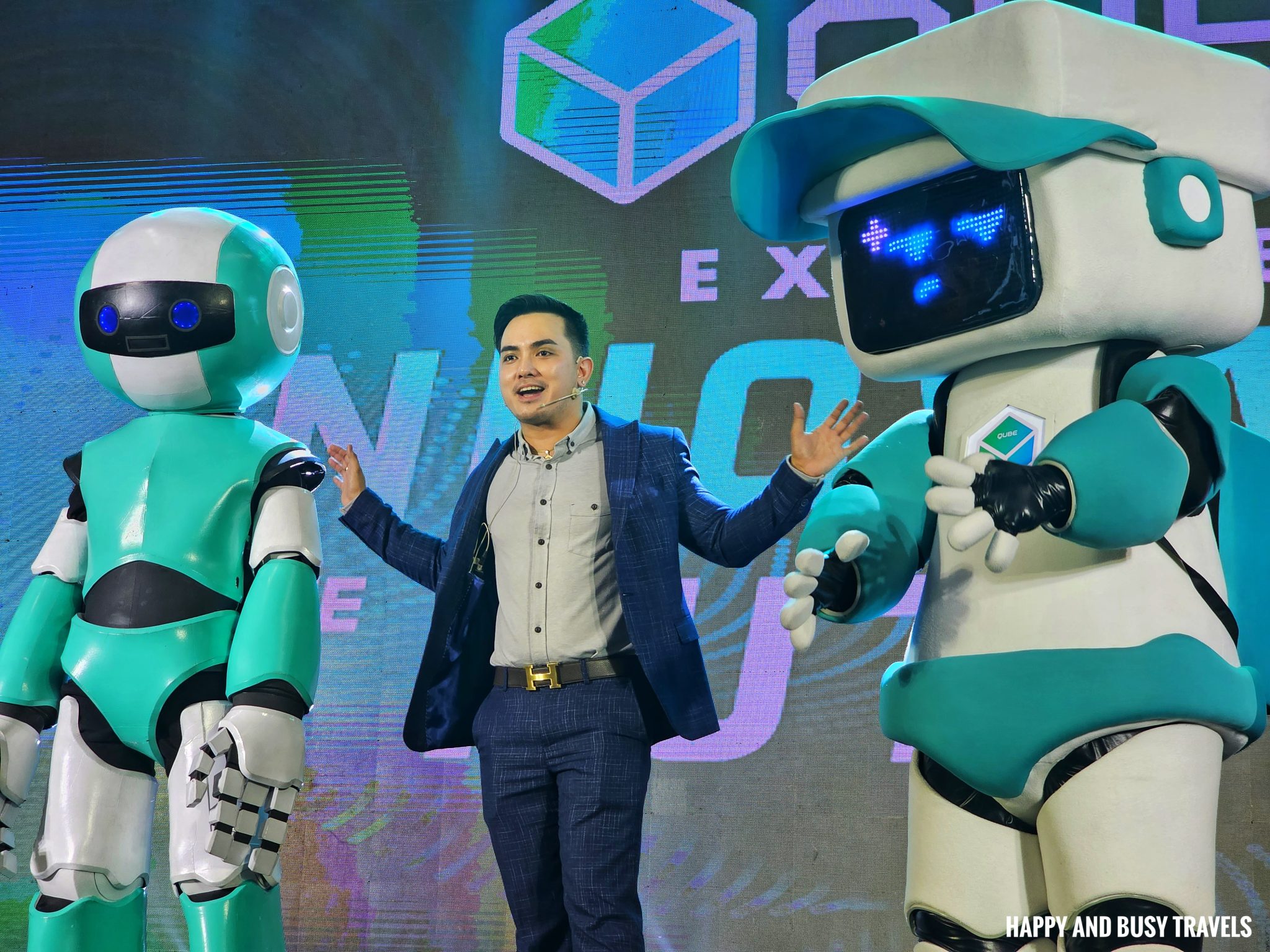 Qube Smart Lockers Grand Launch - Happy and Busy Travels