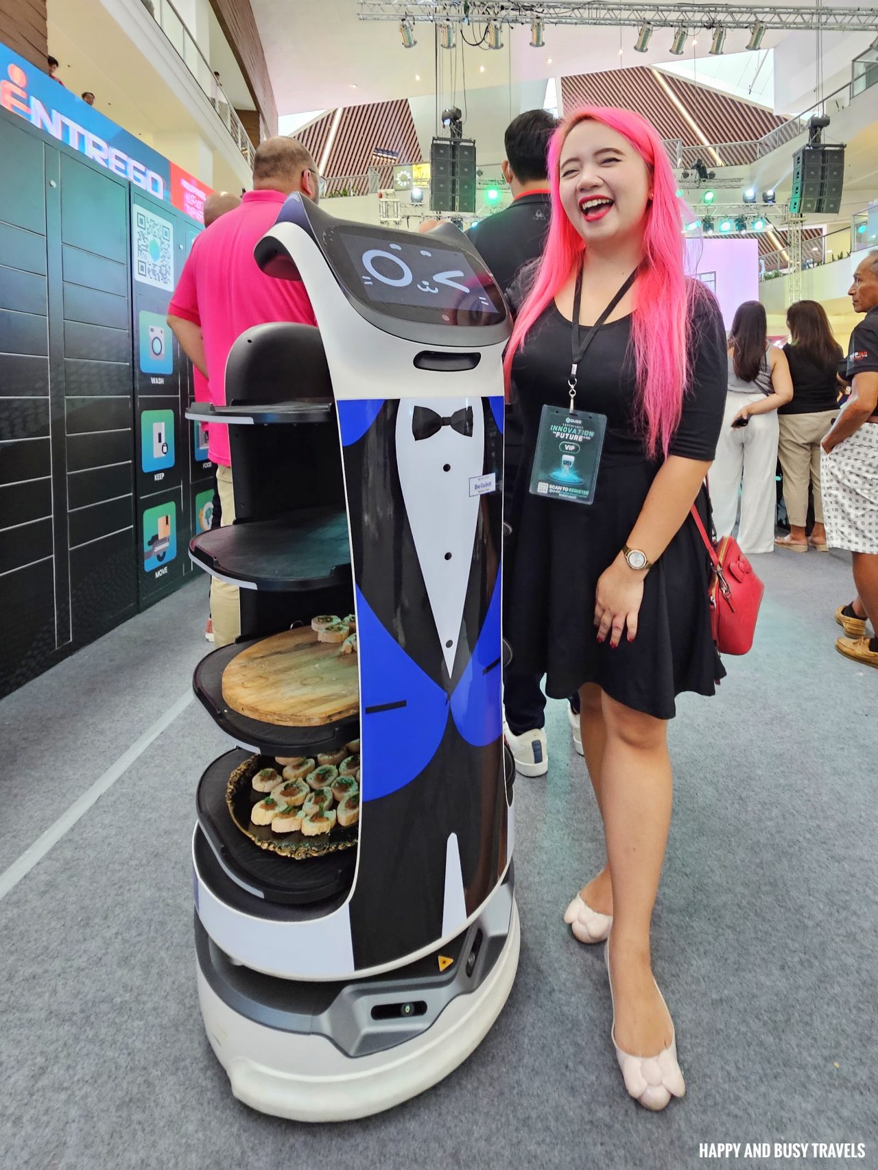 Qube Smart Lockers Grand Launch - Happy and Busy Travels