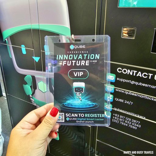 Qube Smart Lockers Grand Launch - Happy and Busy Travels