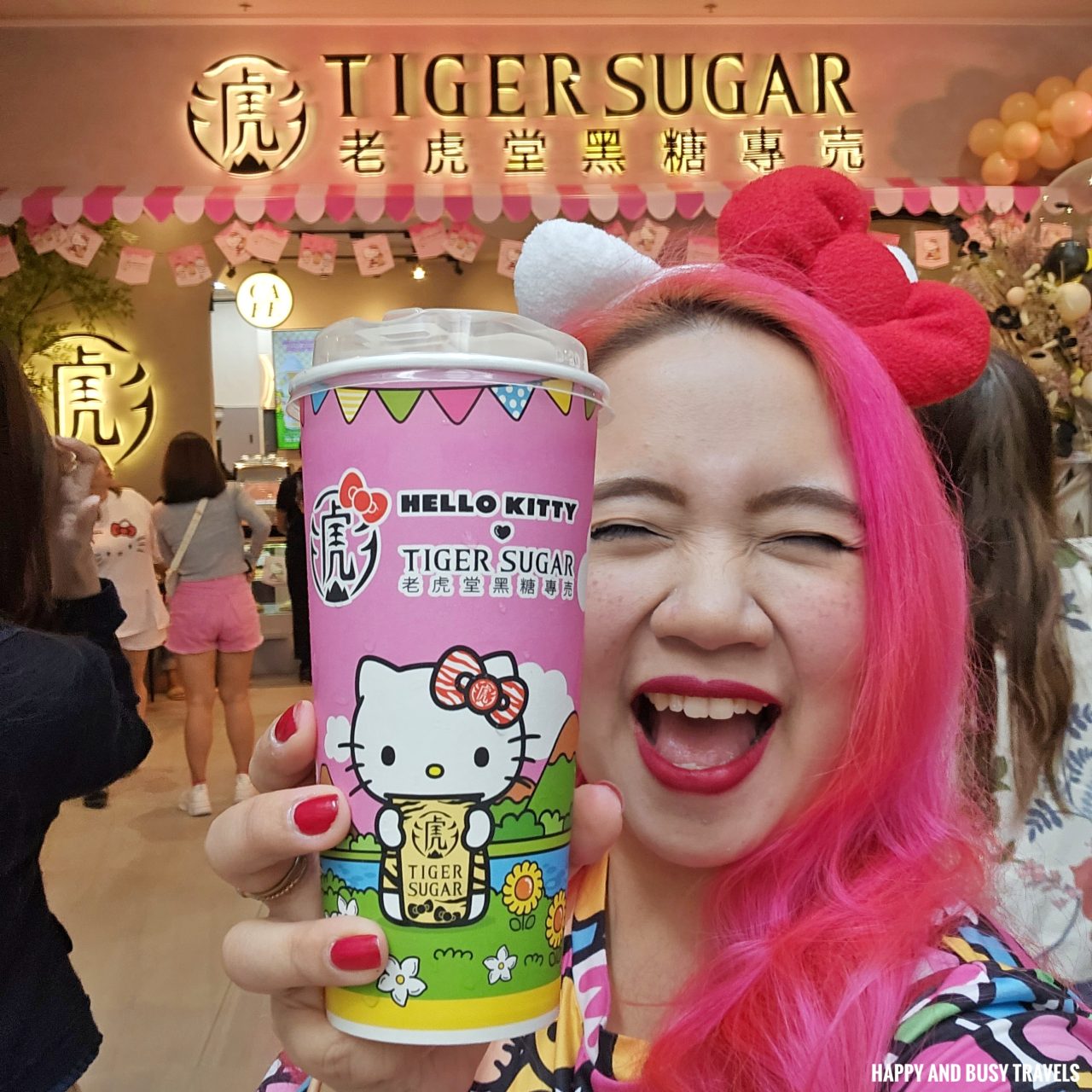 Tiger Sugar Philippines Hello Kitty Milk Tea - Happy and Busy Travels