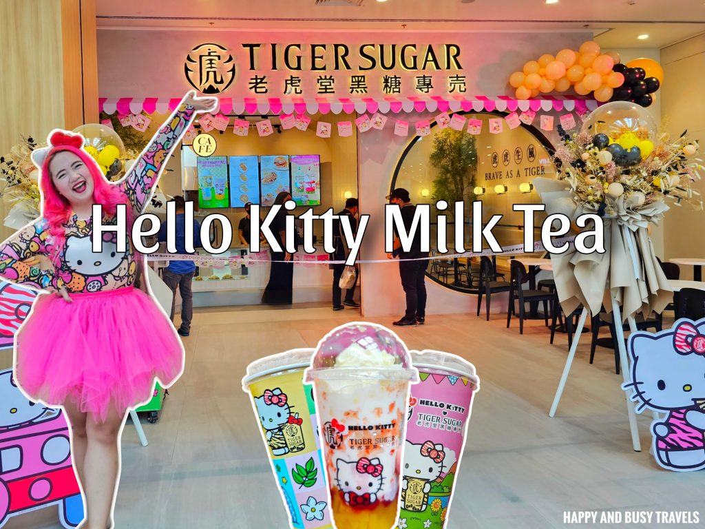 Tiger Sugar Philippines Hello Kitty Milk Tea - Happy and Busy Travels